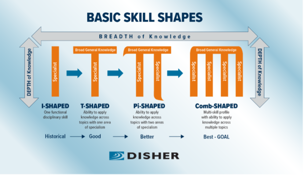Quiet Hiring: How to Utilize Skill Shapes to Help Develop Your Team | DISHER